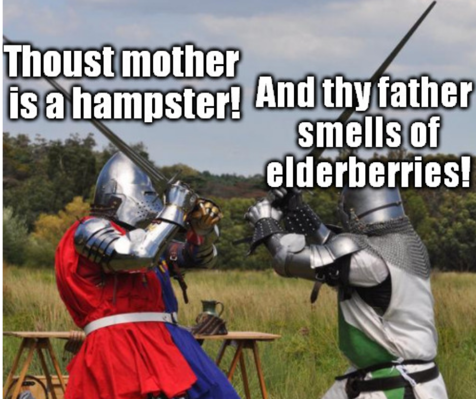 Medieval Ribalds or The Knights of S**t, gamblers, looters, cannon fodder